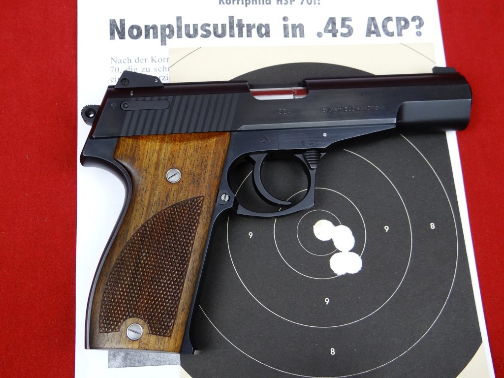 Korriphila HSP 701, Das Nonplusultra in .45ACP – Jagd- und Sportwaffen ...